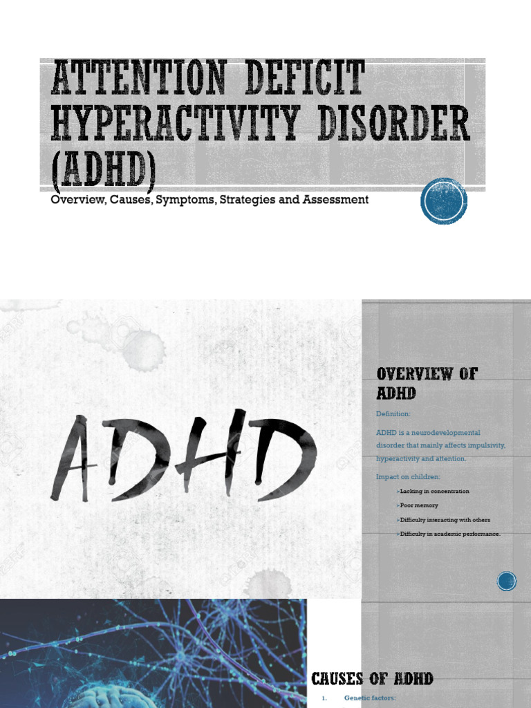 ADHD: Overview, Causes, Symptoms & Strategies | PDF | Attention Deficit Hyperactivity Disorder ...
