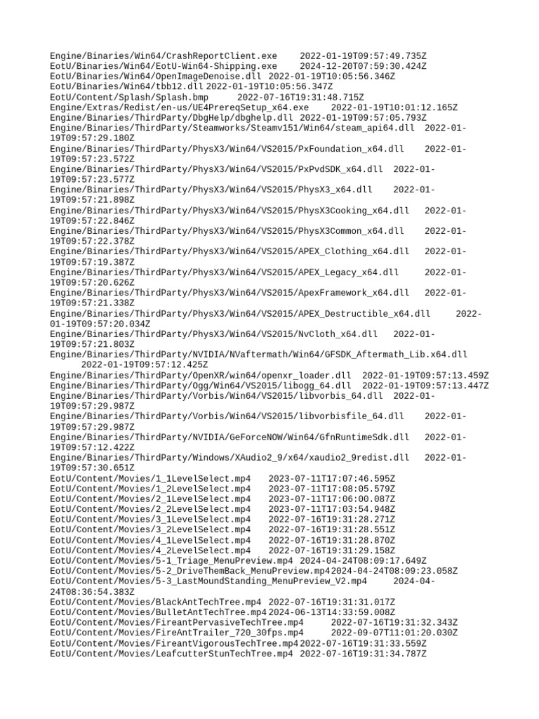Manifest_NonUFSFiles_Win64 | PDF | Ibm Pc Compatibles | Computer Architecture