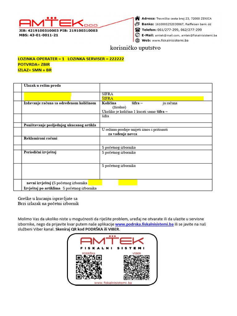 Uputstvo Tring One C | PDF