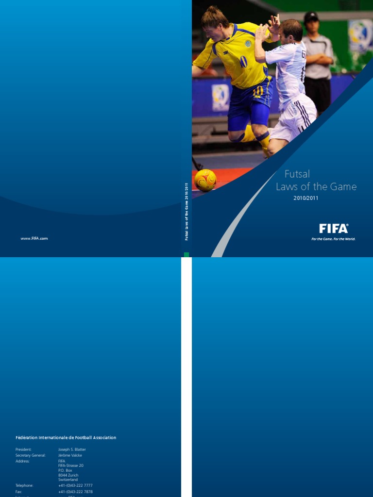 Futsal Laws of The Game | PDF | Referee | Football Codes