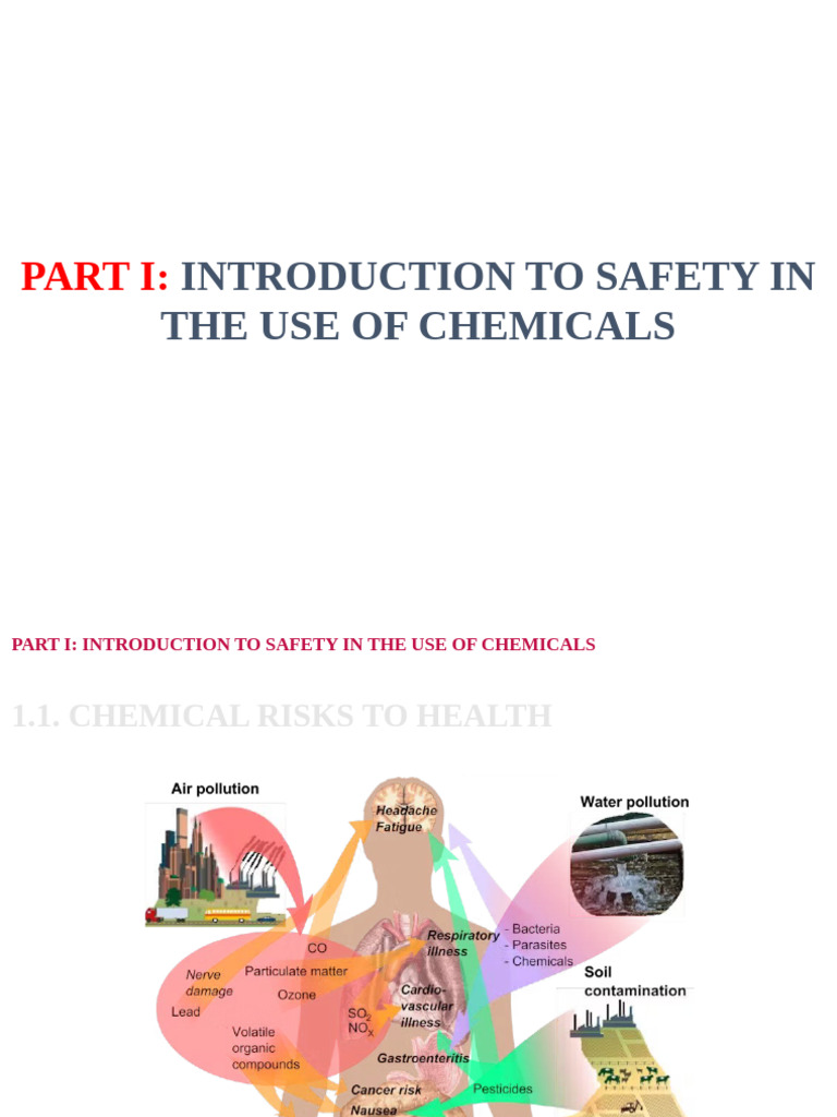 Chemical Safety: Risks and Guidelines | PDF | Workplace | Working ...