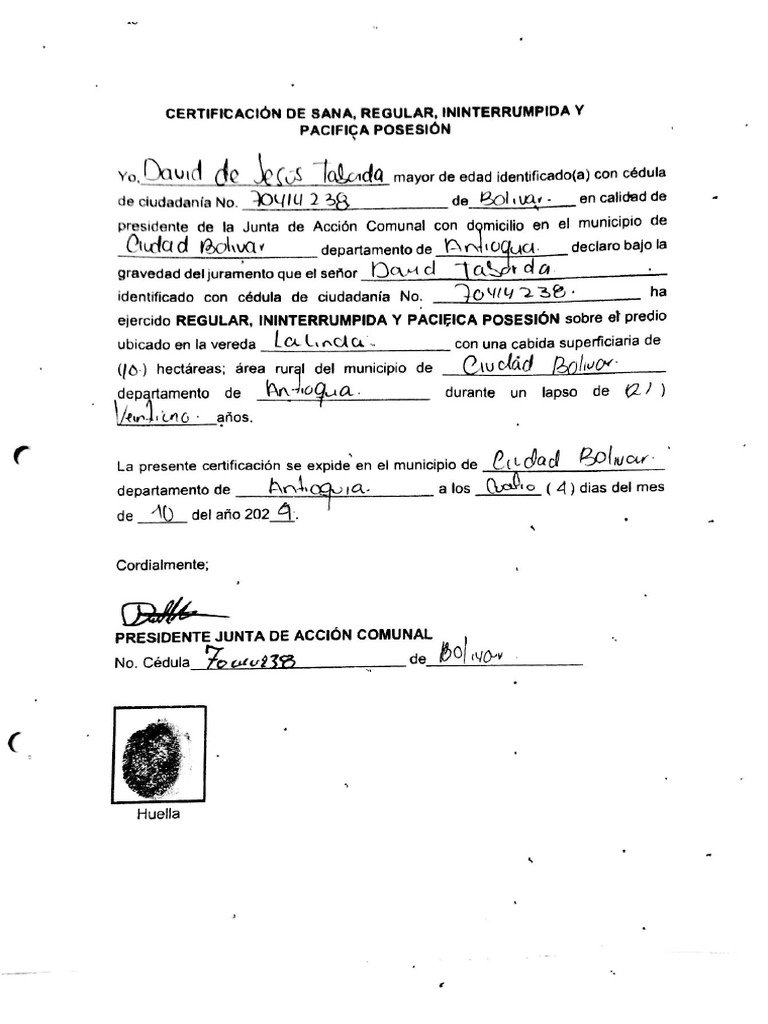 JAC DAVID TABORDA | PDF