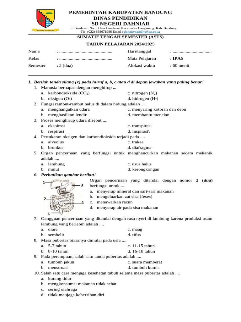 STS IPAS SMT2 Kls 5 | PDF