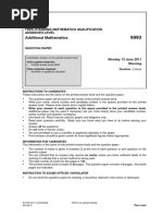 OCR GCSE Maths Higher Tier Formulae Sheet | PDF | Area | Mathematics