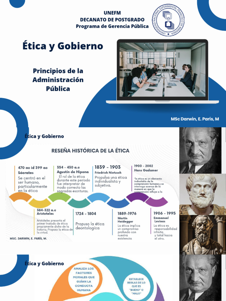 Principios de Ética en la Administración Pública | PDF ...