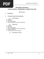 Caractéristiques des expectorations pulmonaires | PDF | Spécialités ...