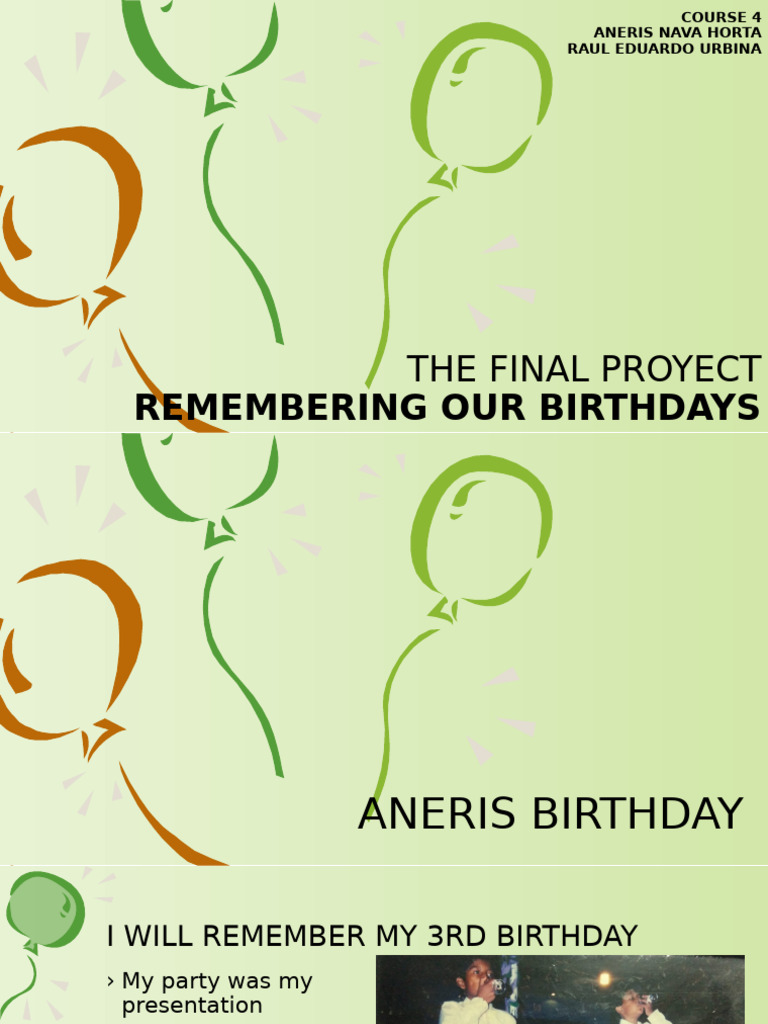 The Final Proyect n4 | PDF