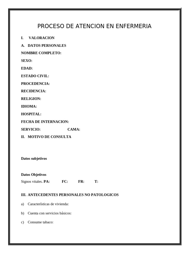 Modelo Pae 2024 | PDF | Examen físico | Especialidades Medicas