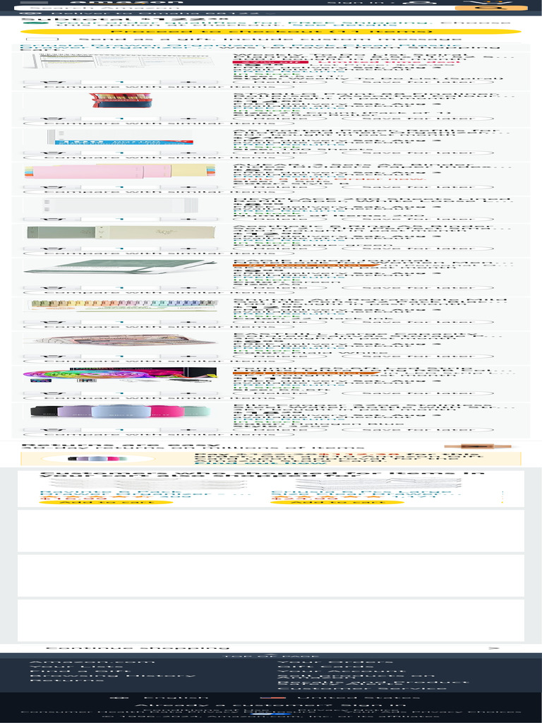 Amazon.com Shopping Cart | PDF