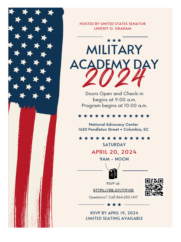 Military Academy Day Flyer 2024 | PDF