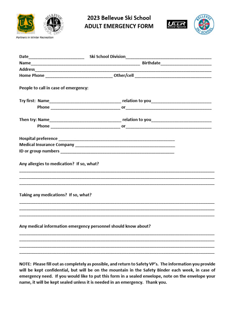 2023-BSS-Adult-Emergency-Form | PDF