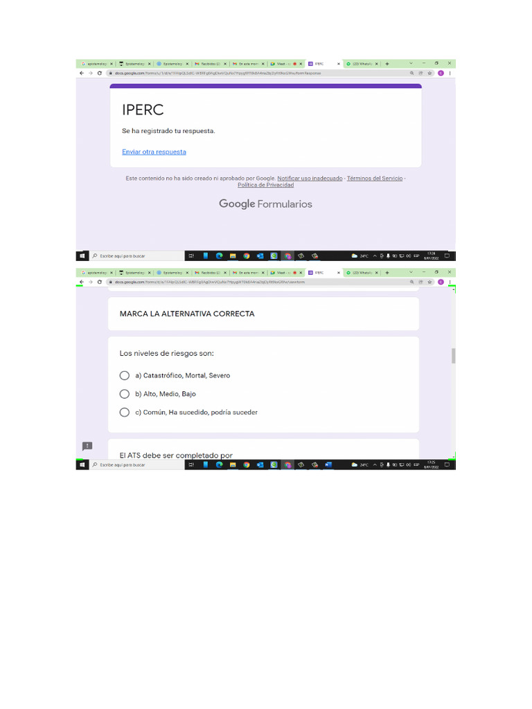 Examen Iperc Cumbra | PDF