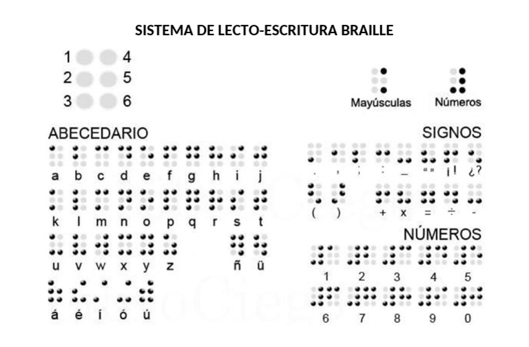 Sistema de Lectoescritura Braille | PDF