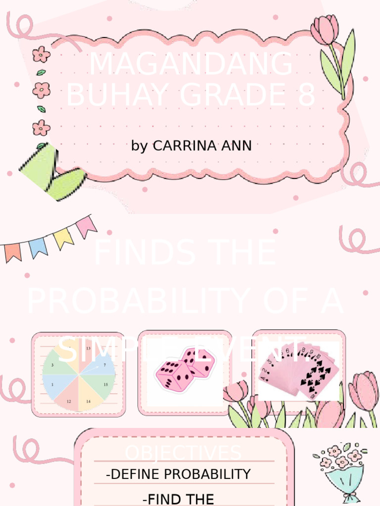Understanding Probability for Grade 8 | PDF
