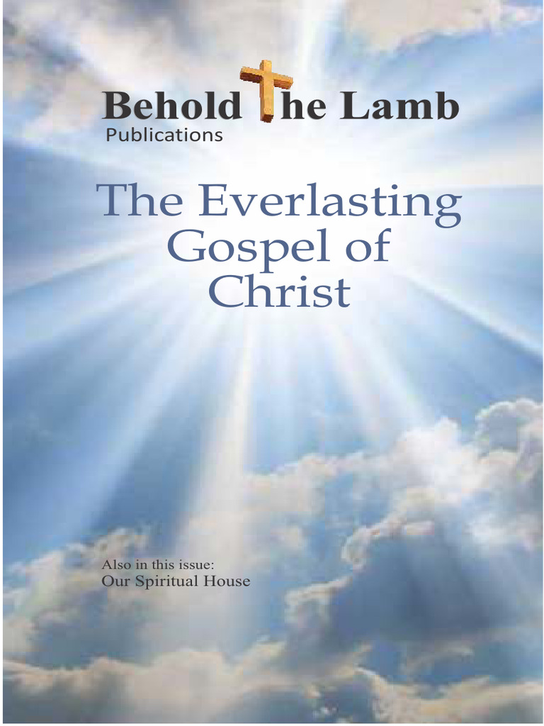 The Everlasting Gospel of Christ | PDF | Jesus | Lazarus Of Bethany