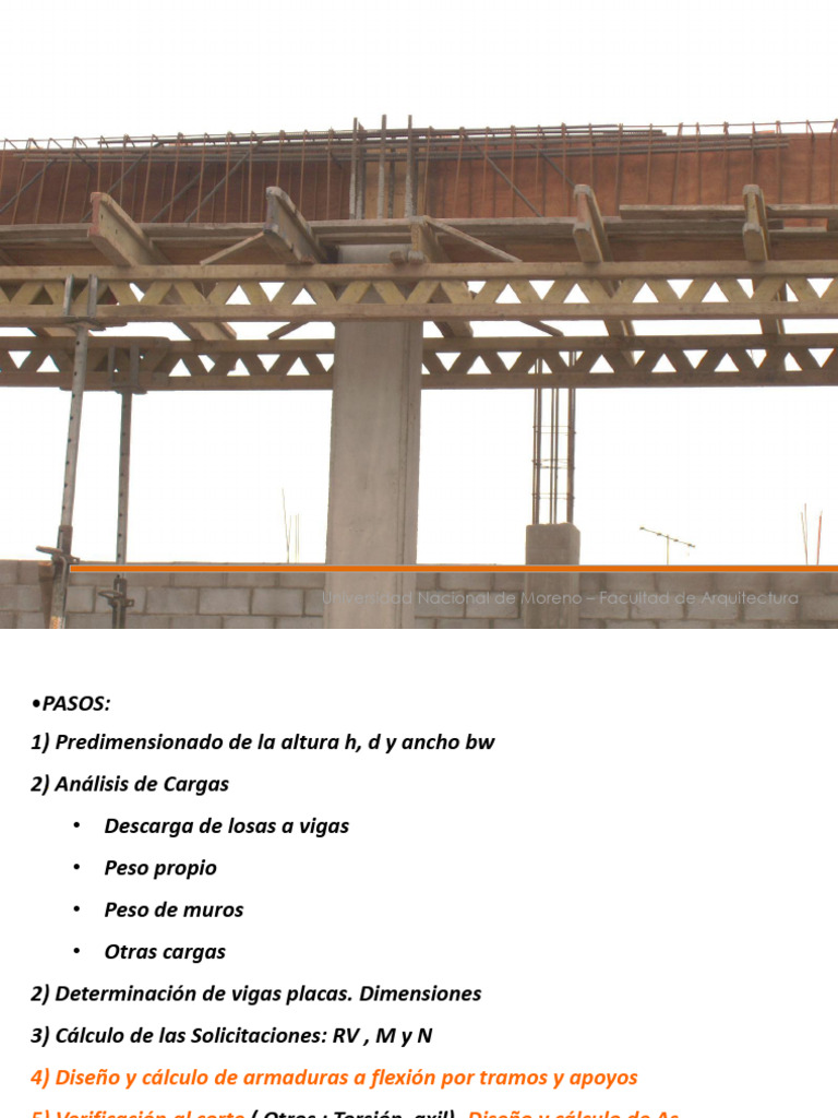 Clase 11 VIGAS Estructuras 2 UNM | PDF | Viga (Estructura) | Mecánica ...