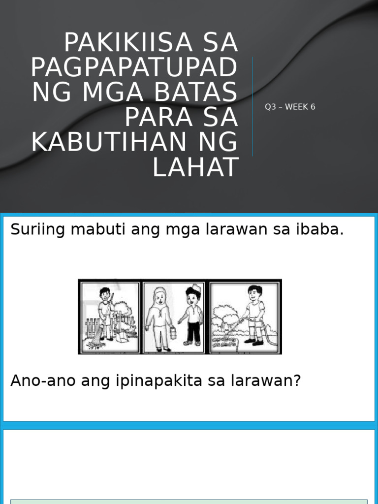 Esp PPT Q3 Week6 | PDF