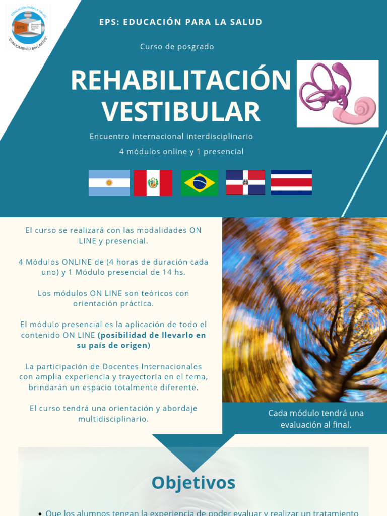 Curso de Rehabilitación Vestibular Online | PDF | Diagnostico medico ...