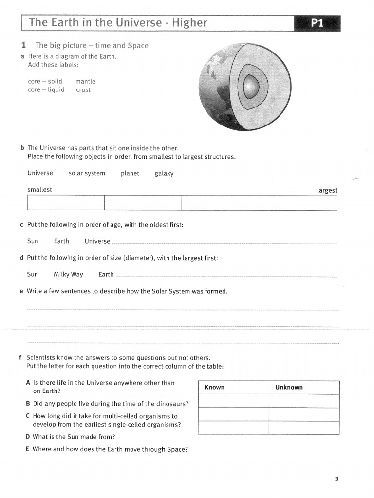 GCSE Physics Worksheets | PDF