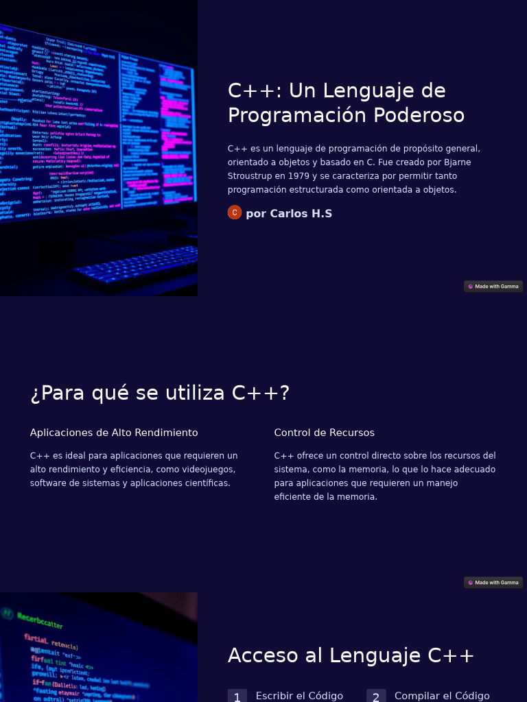 C++: Lenguaje de Programación Eficiente | PDF | C ++ | Programación de ...