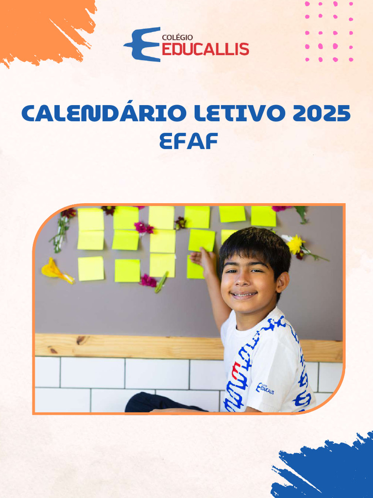 Calendário Letivo 2025 EFAF | PDF