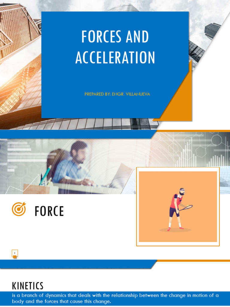 LESSON 4 - FORCES AND ACCELERATION | PDF