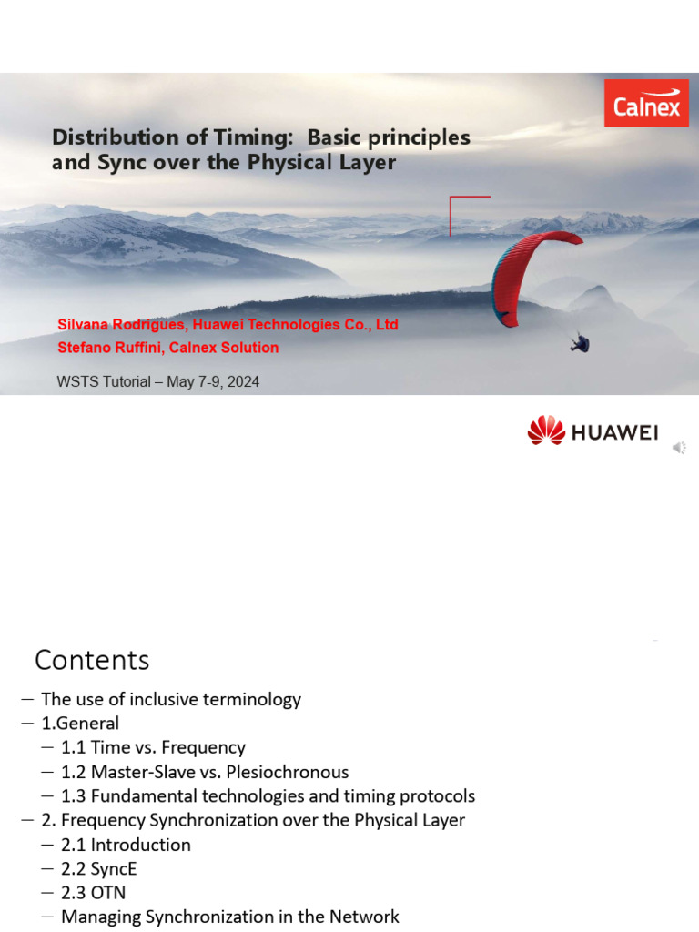 WSTS2024 Timing Distribution - Physical Rodrigues-Ruffini | PDF ...