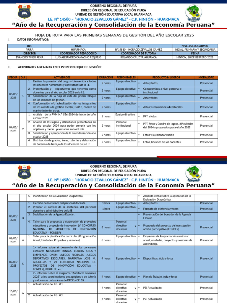 Hoja de Ruta 2025 | PDF | Aprendizaje