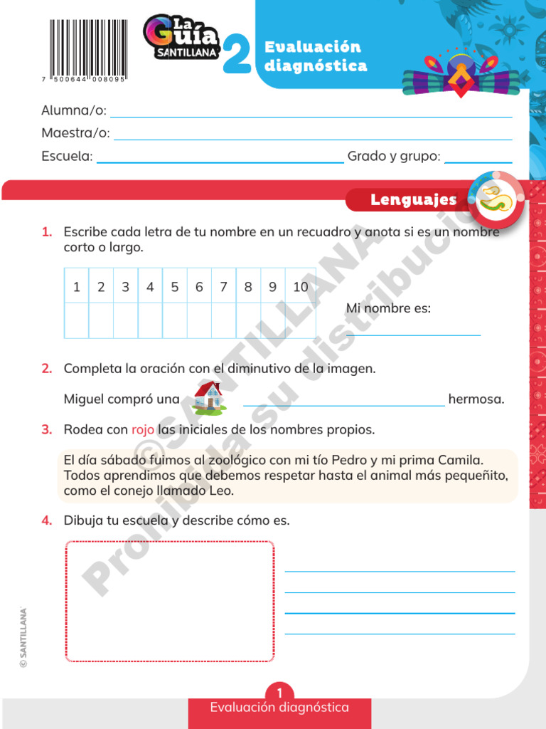 Evaluacion y Solucionario 2 | PDF