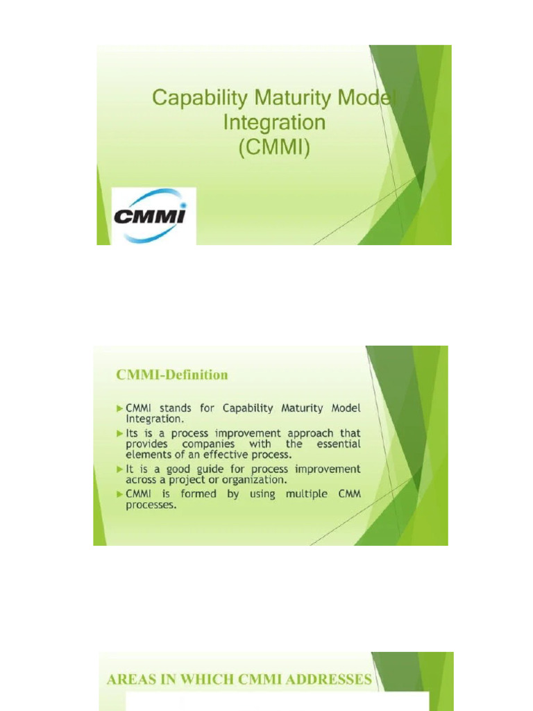 Capability - Maturity Models, and Integration - 084804 | PDF