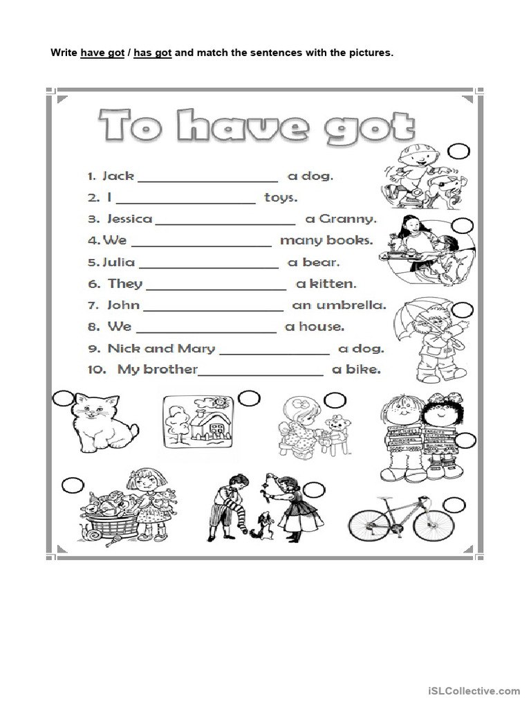 Have Got - Has Got | PDF