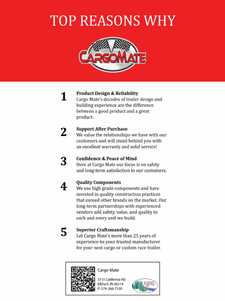 Reasons Why CargoMate 2 | PDF