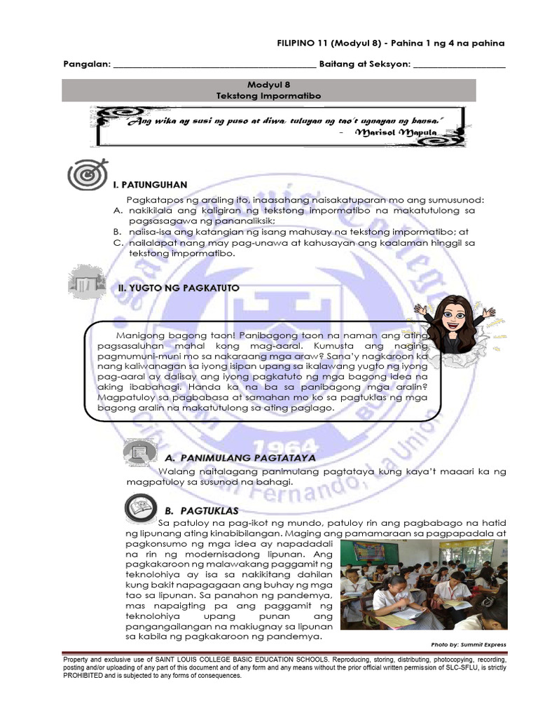 Balangkas_ng_Aralin | PDF