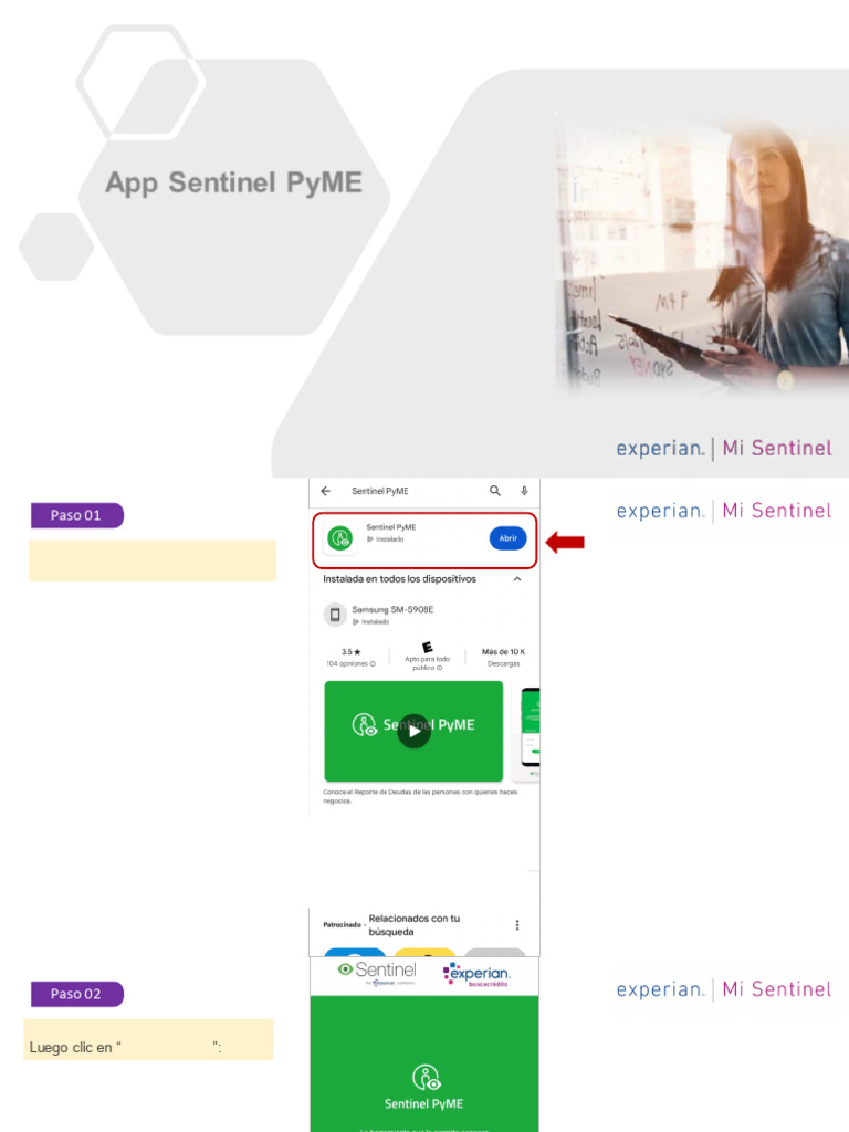 Manual App Sentinel PyME | PDF