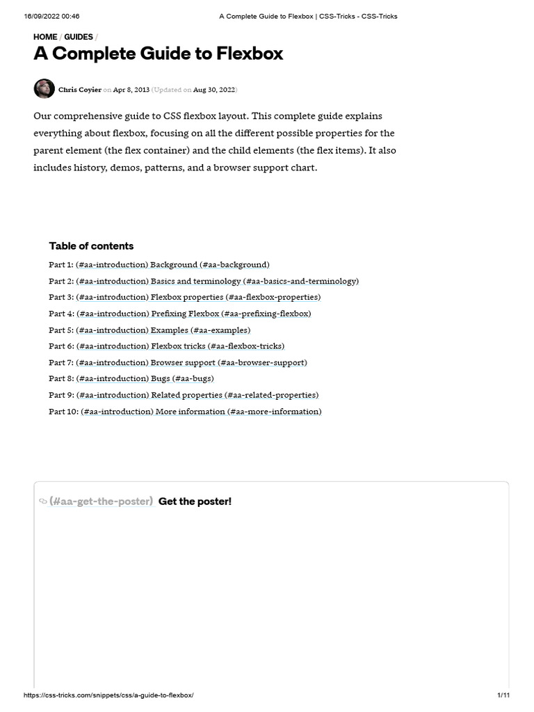 A Complete Guide To Flexbox - CSS-Tricks - CSS-Tricks | PDF