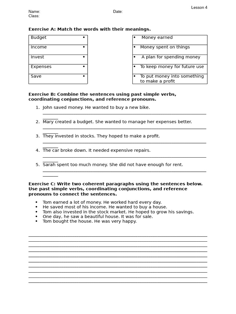 LESSON 4 | PDF | Languages | Foreign Language Studies