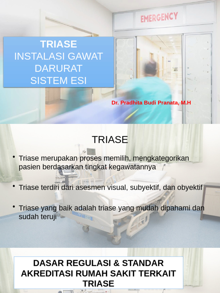 14.1. From Theory To Practice Effective Use of The Emergency Severity Index (ESI) in Emergency ...