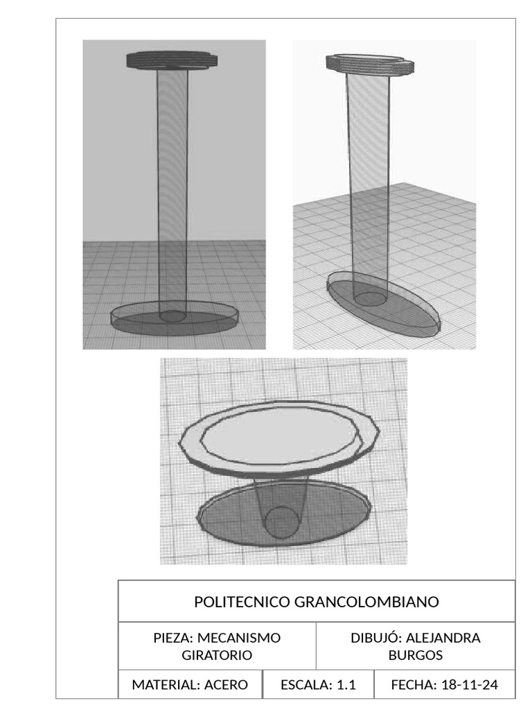 Segunda Entrega Dibujo Tecnico | PDF
