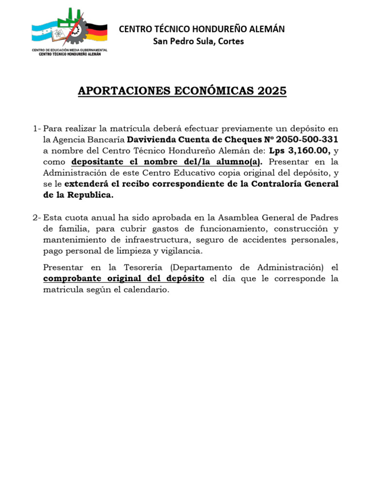 Cuota Anual Apf 2025 | PDF