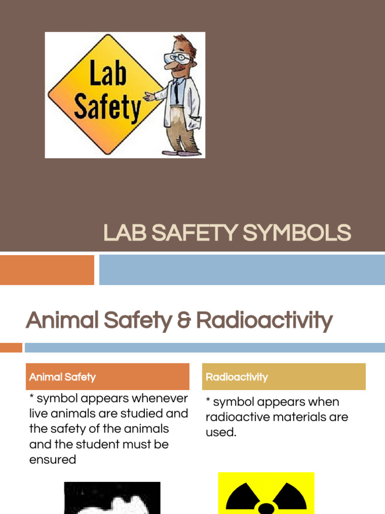 Essential Lab Safety Symbols Guide | PDF