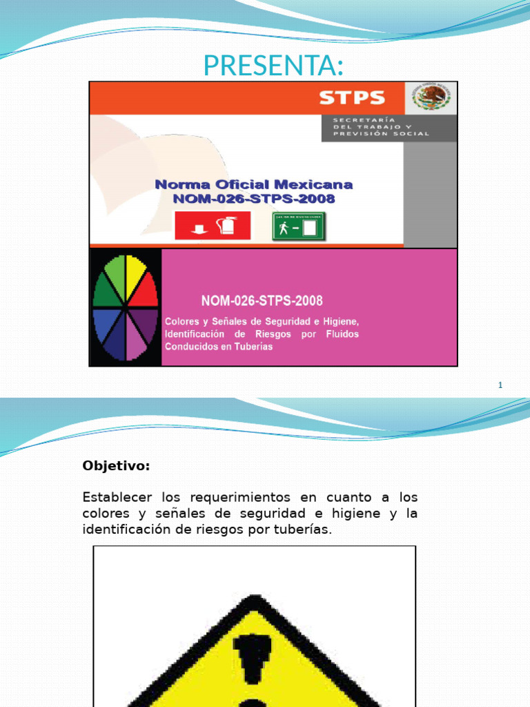 Presentación NOM-026-STPS | PDF | Color