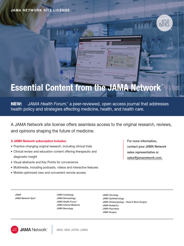 JAMA Network Site Licenses 2021 | PDF