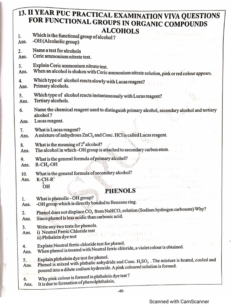Practical Viva Questions | PDF