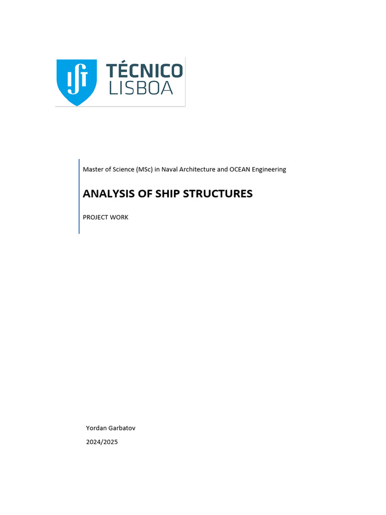AEN Project 2024-2025 | PDF | Bending | Structural Analysis