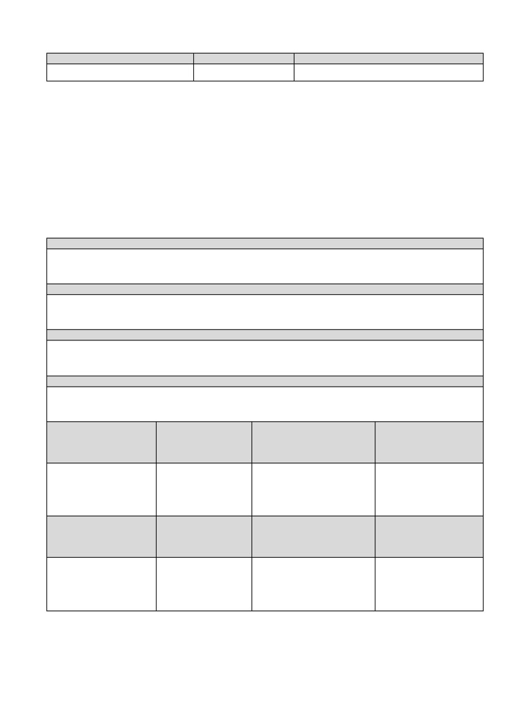 Career Development Plan Template | PDF