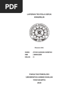 Panduan Pelaksanaan Tes Kraepelin | PDF