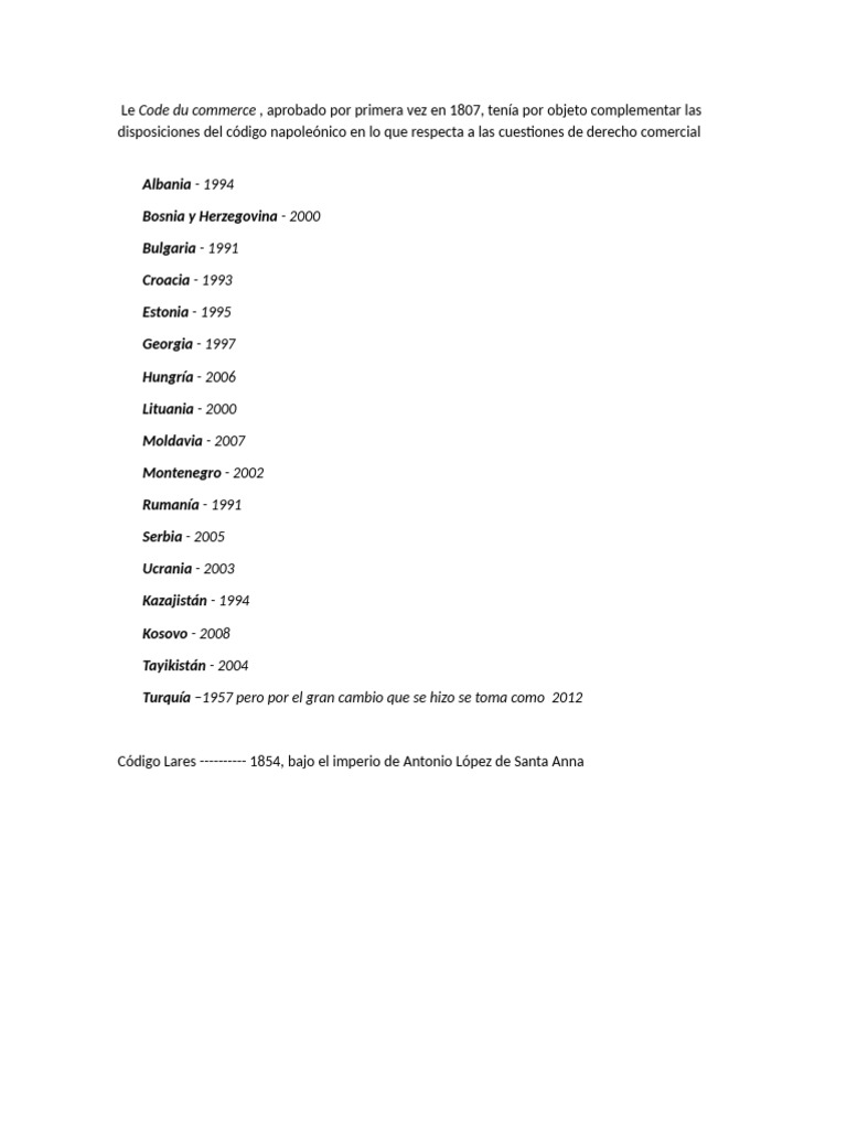 Code de Commerce | PDF