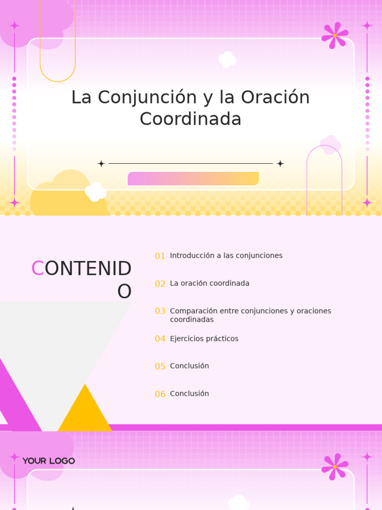 Diapositivas Sobre La Conjunción y Las Oraciones Coordinadas Quinto Grado | PDF | Oración ...