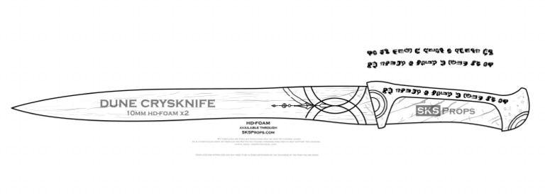 Dune Crysknife SKS Props | PDF