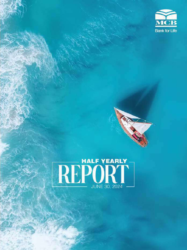 MCB Bank Half Yearly Report 2024 | PDF | Income Statement | Taxes